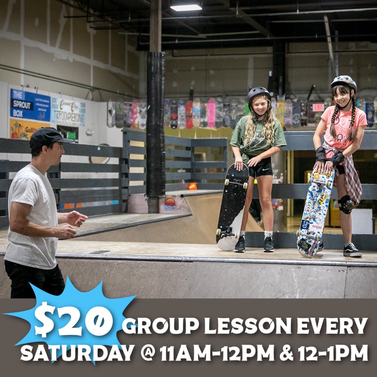 Skateboard Lessons at Battleground